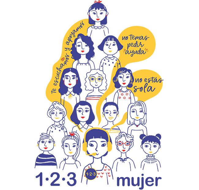¿Cómo funciona la línea 123 Mujer ? - Vivir en El Poblado