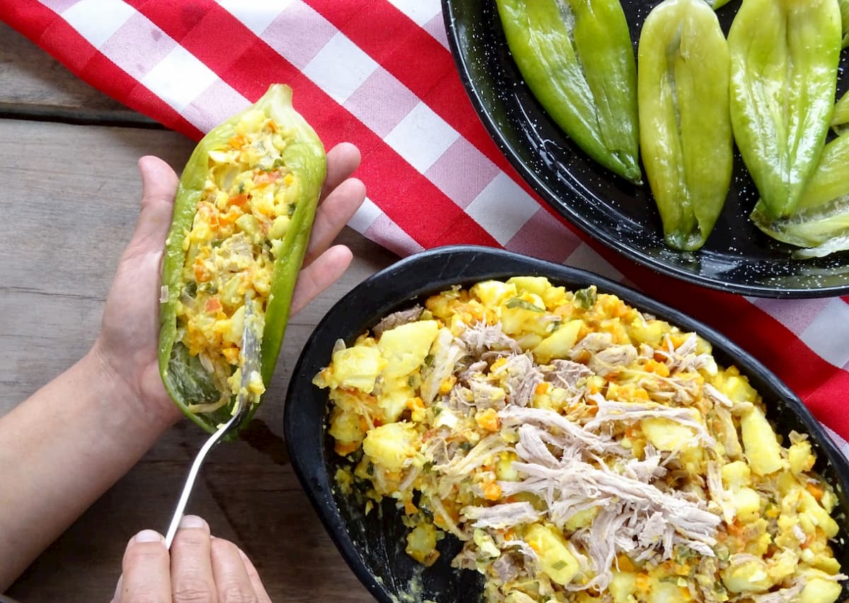 Pepinos rellenos, receta de Susana Rivera - Vivir en El Poblado