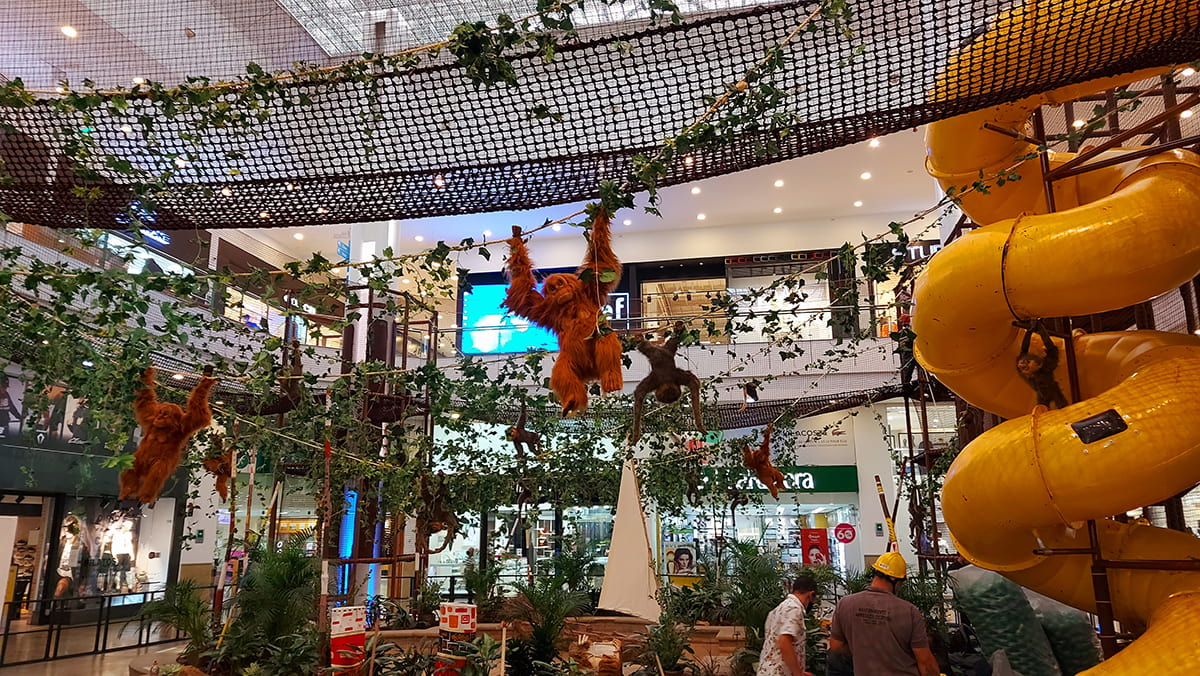 ¡El Bosque Zanzíbar los espera en El Parque Comercial El Tesoro