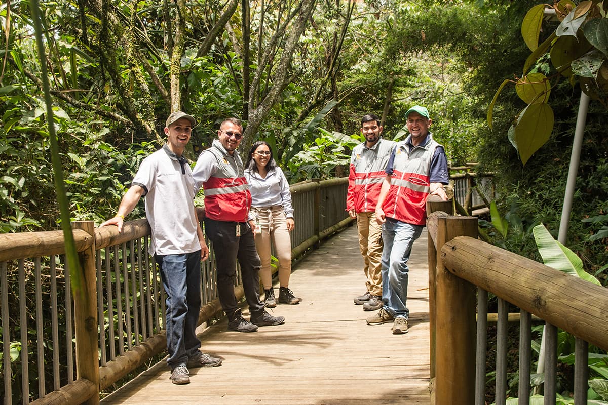 Los guardabosques vibran en Envigado con su riqueza ambiental