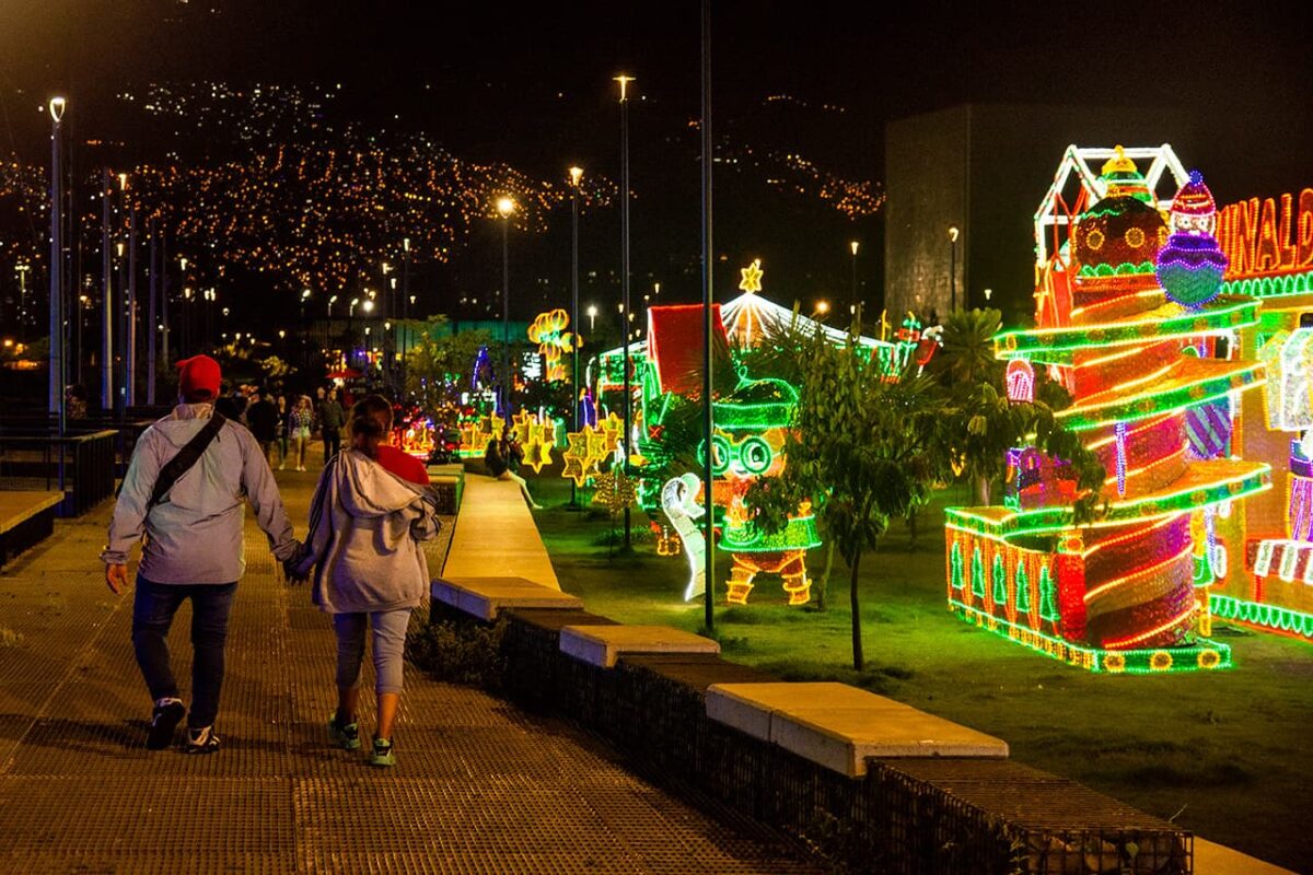 Las novedades del alumbrado navideño de Medellín para este 2021