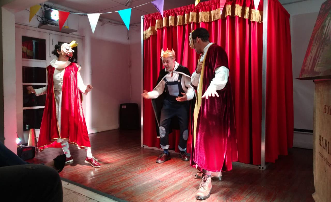 “Hamlet, el príncipe”: una historia distinta, en Acción Impro