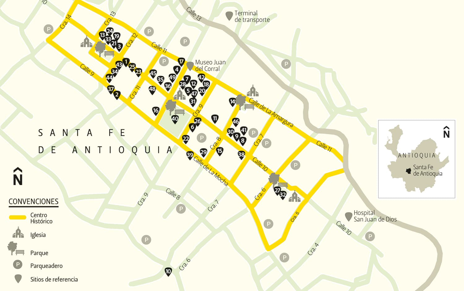Guía gastronómica de Santa Fe de Antioquia