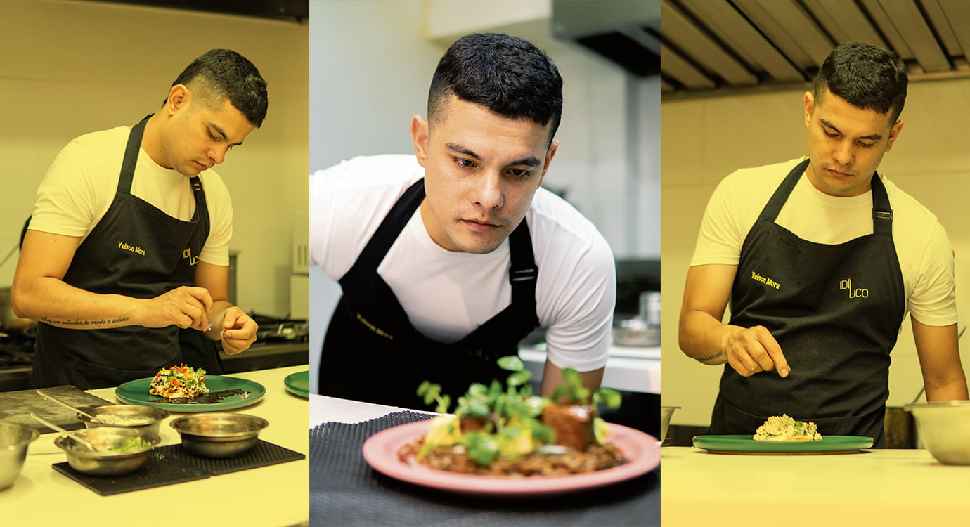 El chef antioqueño Yeison Mora Cocinero Revelación de Colombia