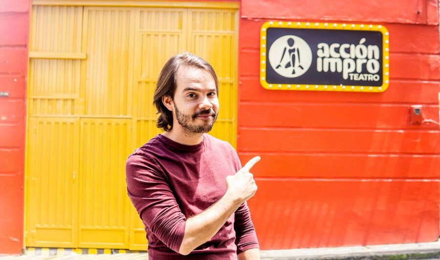 David Sanín de Acción Impro