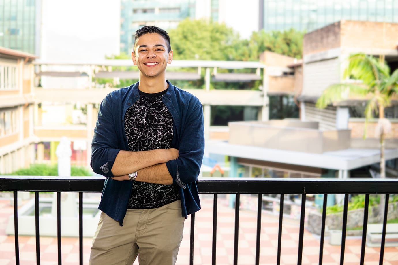 José Miguel Muñoz, un físico con una amiga distinta