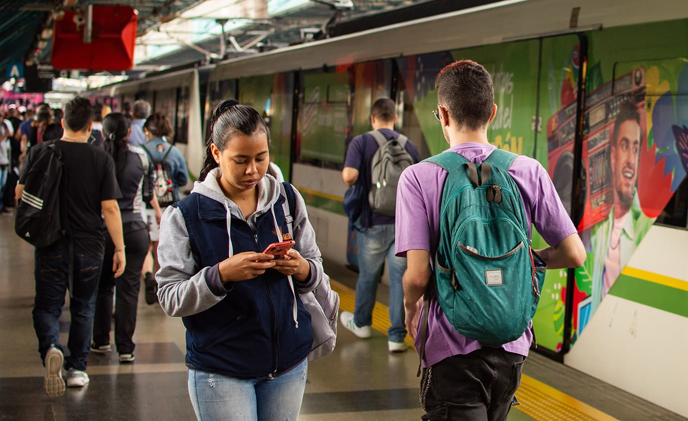 Estaciones Poblado y Aguacatala con wifi gratis