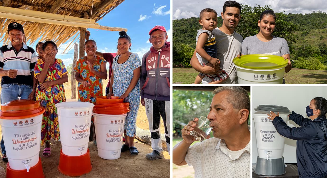 Aquavida es acceso al agua segura, en las regiones de Colombia