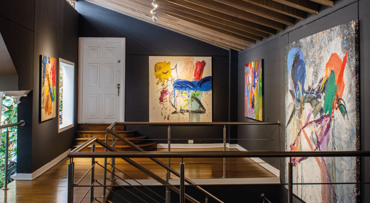 Reynier Ferrer: la vigencia de la pintura abstracta - Vivir en El Poblado