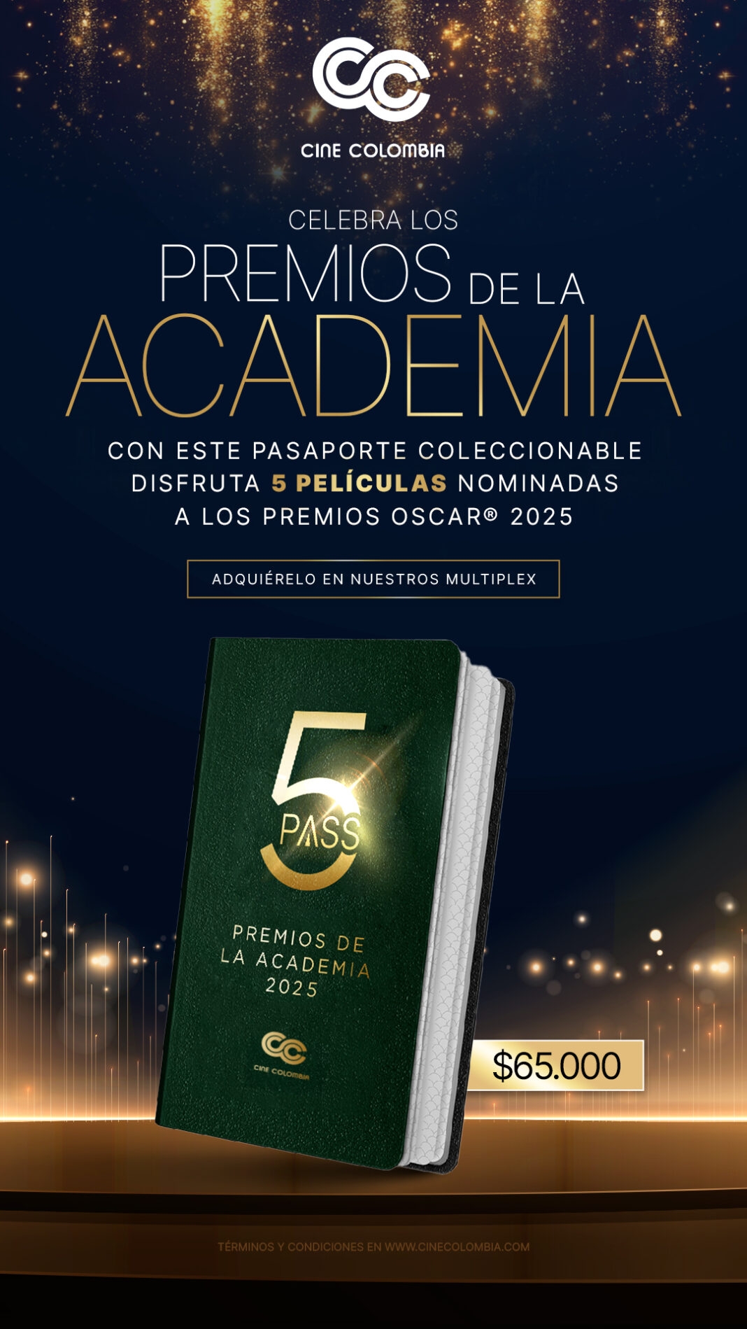 5 PASS: bono para ver las películas nominadas a los Oscar en los ...