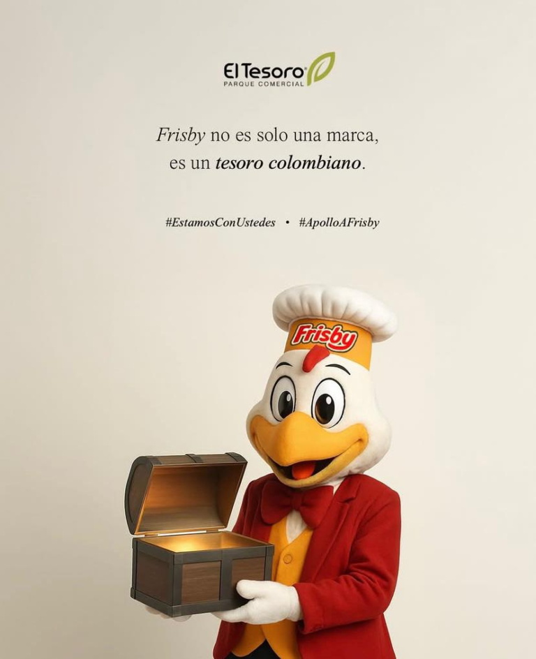 El “A-pollo” desde El Poblado que han tenido las marcas con Frisby ...